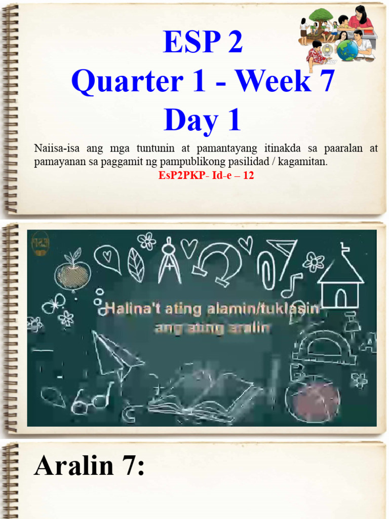 Esp-2 - q1 - Week 7 - Day 1 | PDF