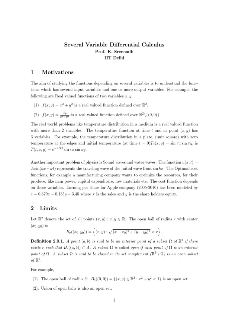 Lecture Notes Download Free Pdf Derivative Function Mathematics
