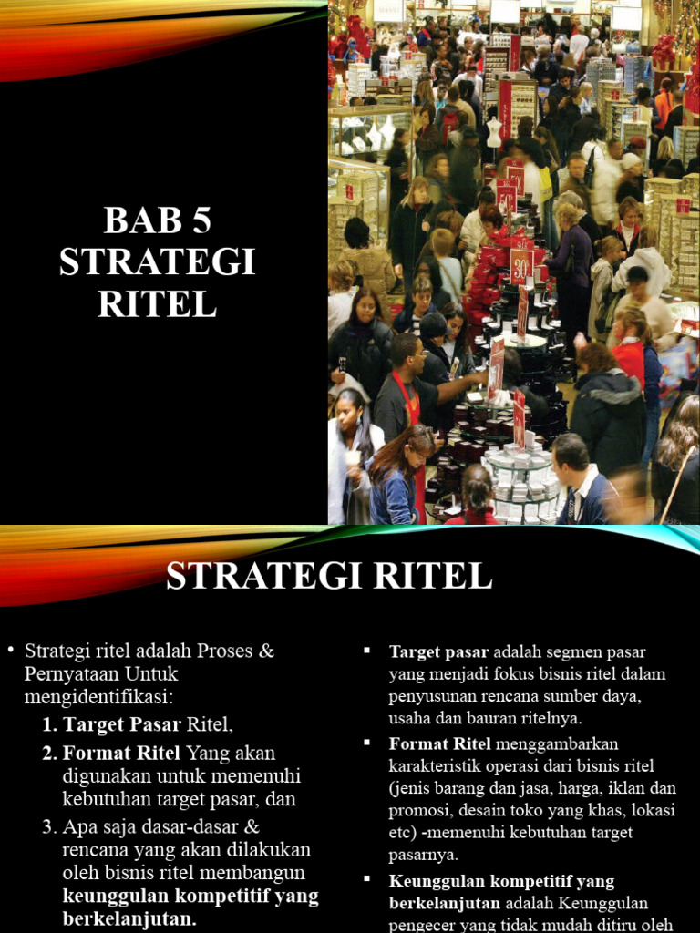 Strategi Ritel Pdf