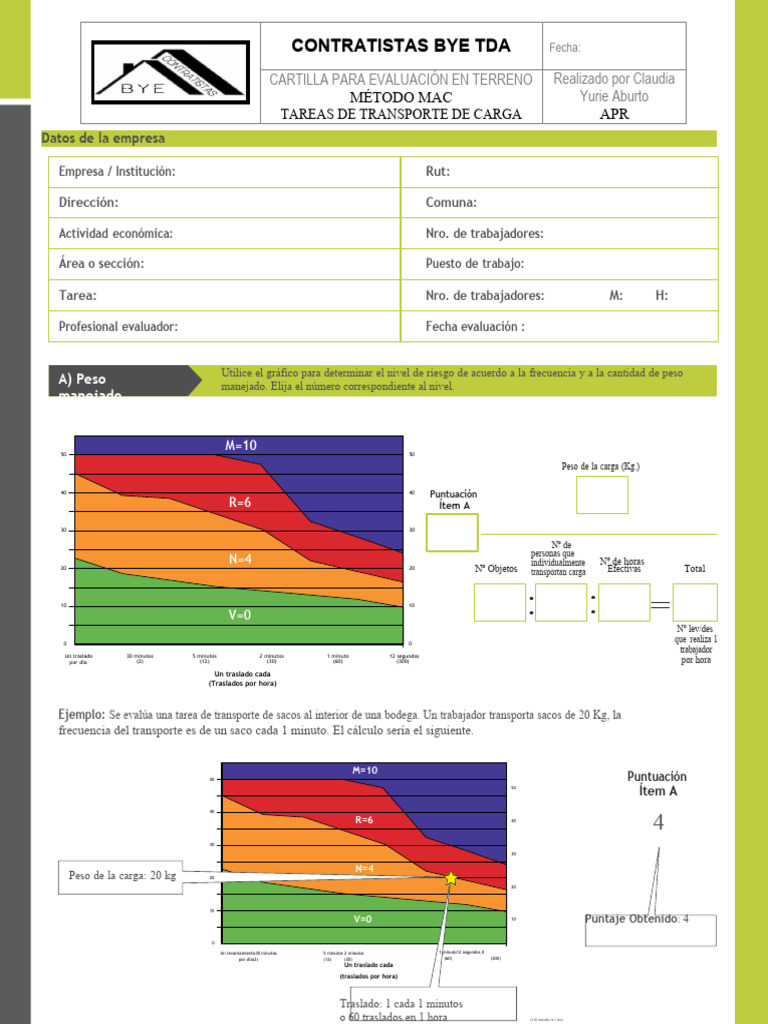 Mac Tareas de Transporte de Carga | PDF