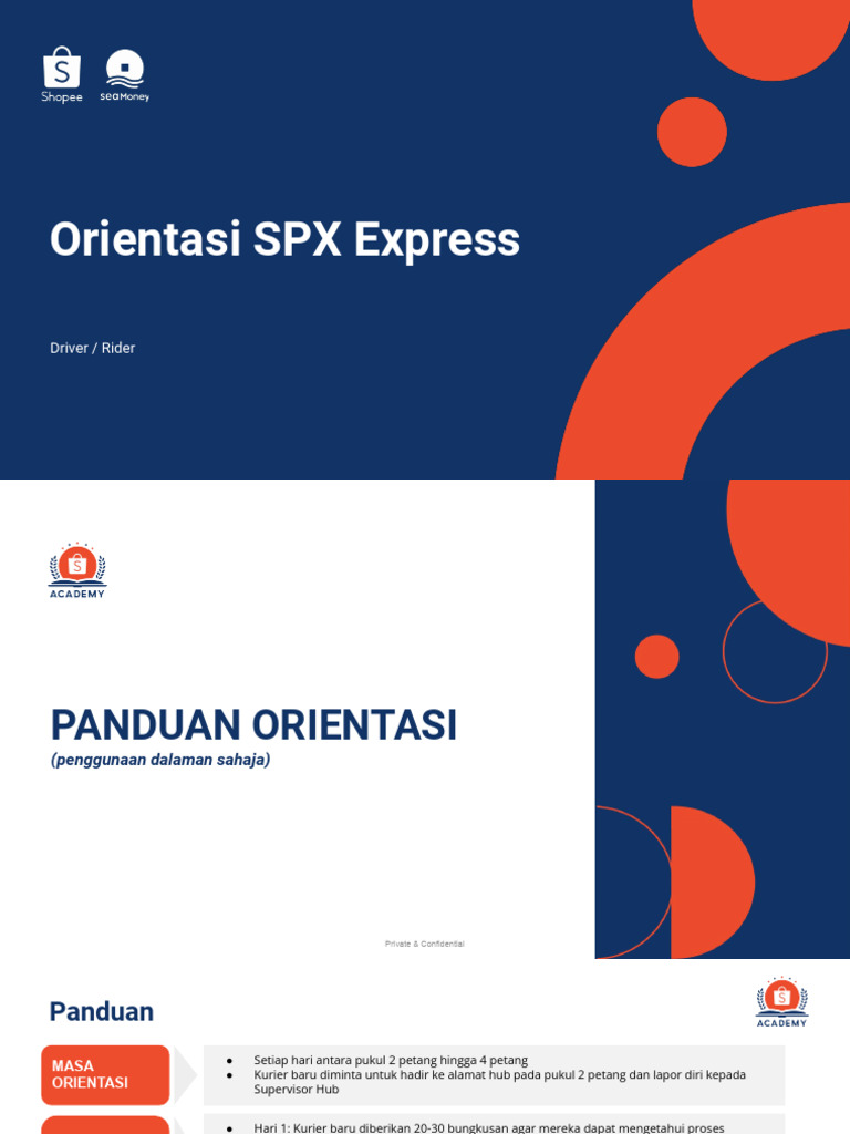 Orientasi Pengenalan Kurier SPX Xpress 2 | PDF