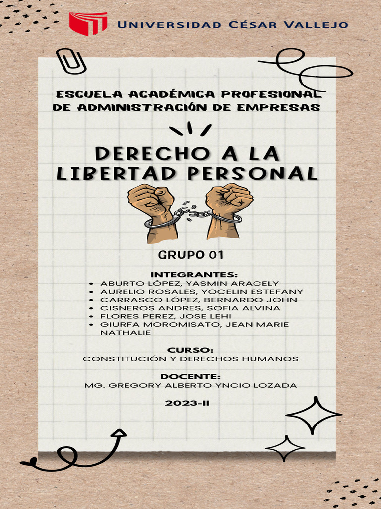Derecho A La Libertada Personal | PDF
