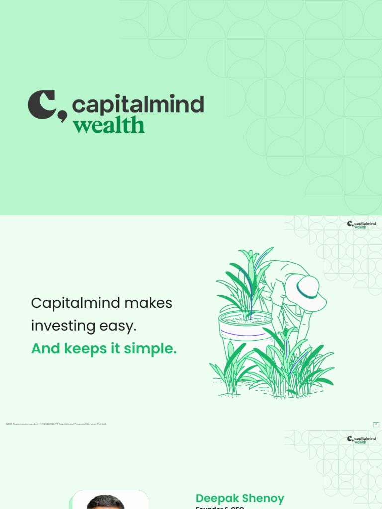 Capitalmind Master PMS Deck - Oct 2023 | PDF | Investment Management | Asset Allocation