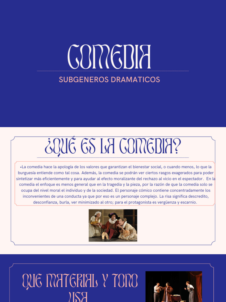 Comedia | PDF | Comedia | La risa