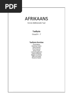Afrikaans Grade 7 Ontkenning Vorm | PDF