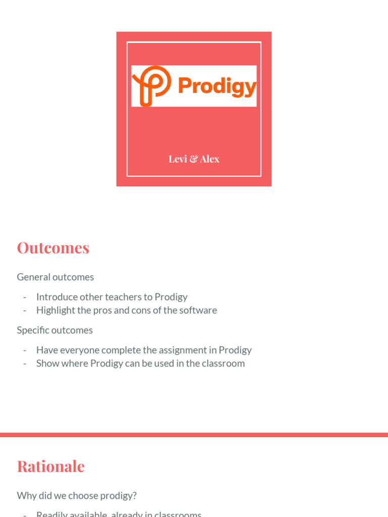 Prodigy | PDF