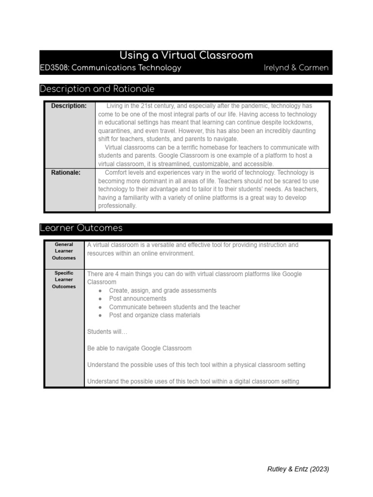 Ed3508 Microteach Lesson Plan | Download Free PDF | Distance Education ...