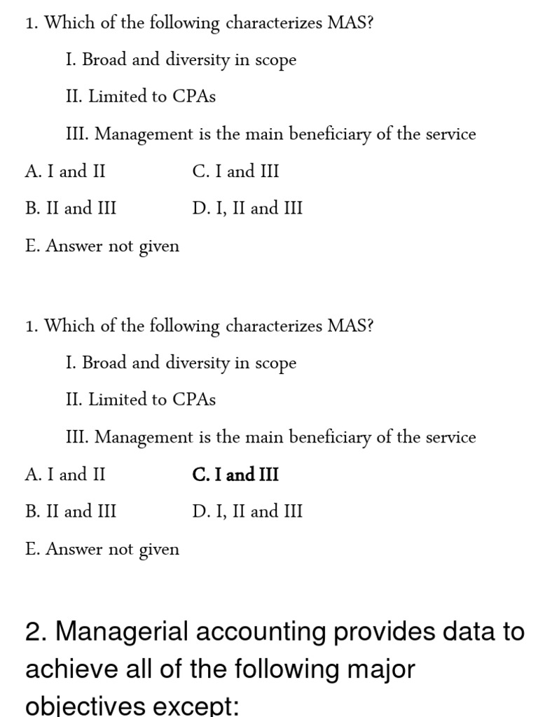 Comprehensive Management Accounting | PDF | Accounting | Financial Economics