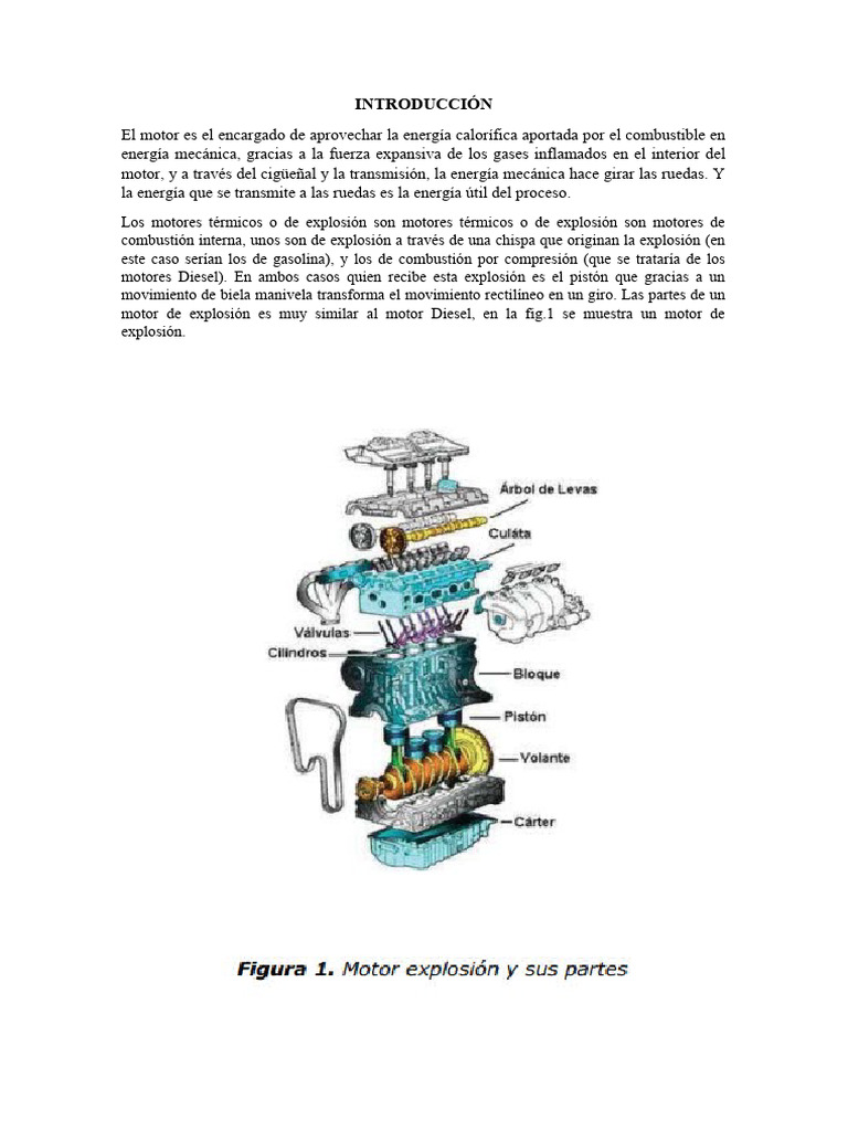 Separata Modulo de Maquinaria Pesada | PDF | Motor de combustión ...
