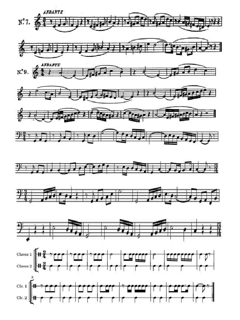 Examen de Solfeo | PDF