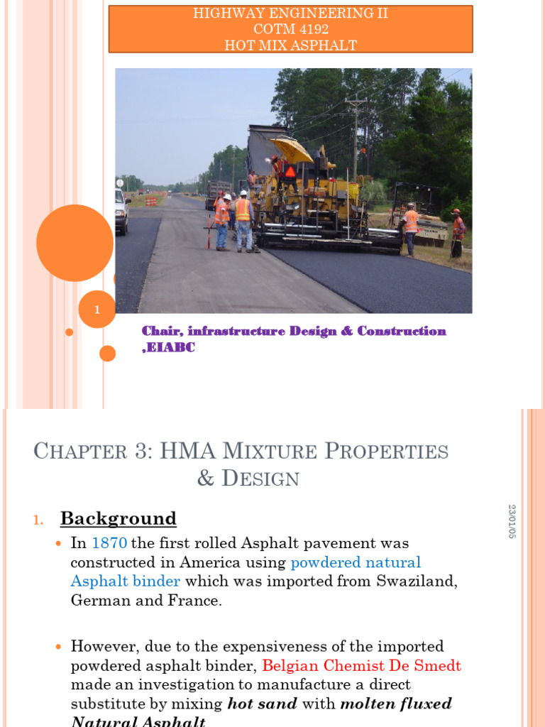 COTM 4192 Chap-3 HMA | PDF