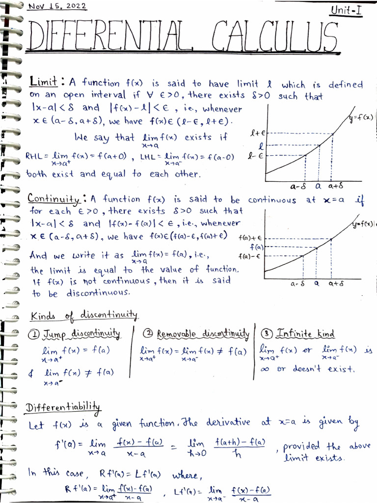 Maths Notes 1st Semester | PDF Maths Notes 1st Semester | PDF