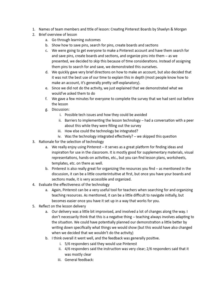 Microteach Commtech Reflection | PDF