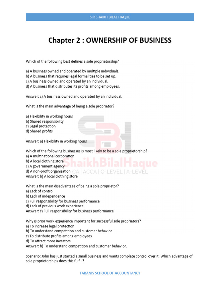 PRC 5: Scenario Based Questions | PDF