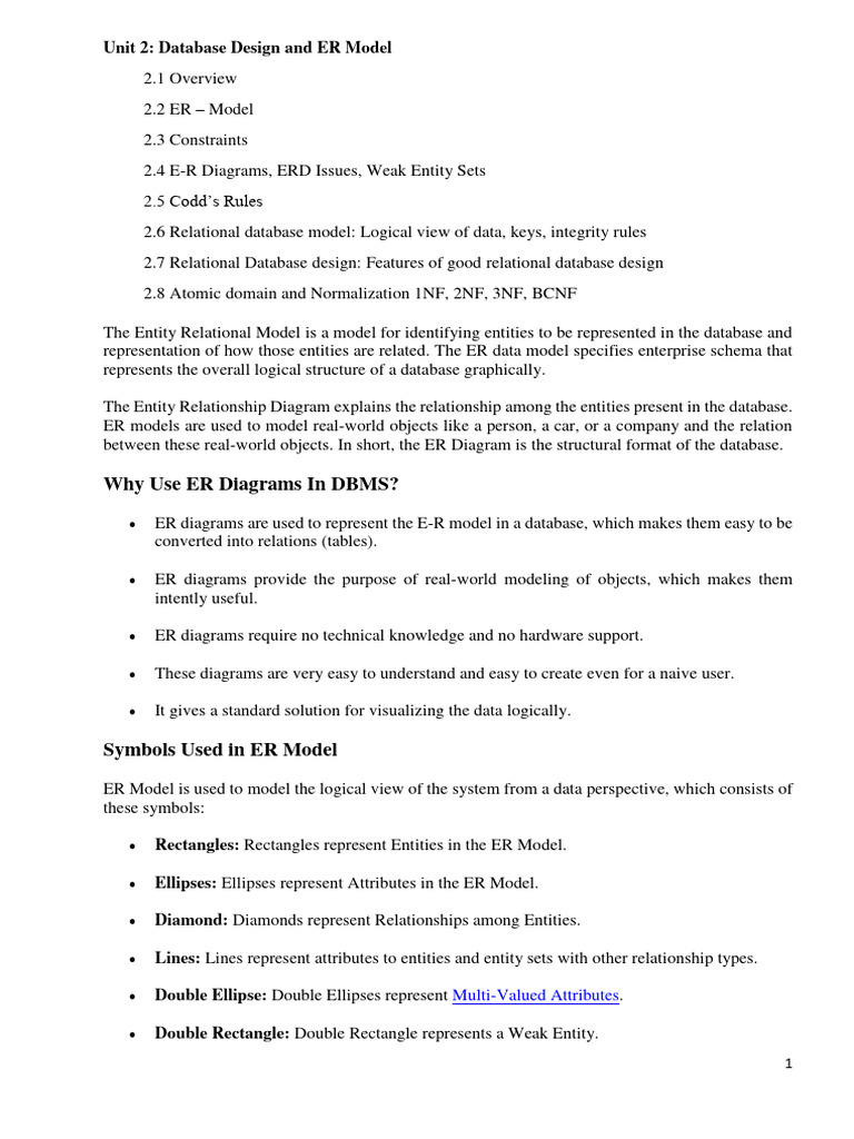 Unit 2 | PDF | Relational Model | Databases