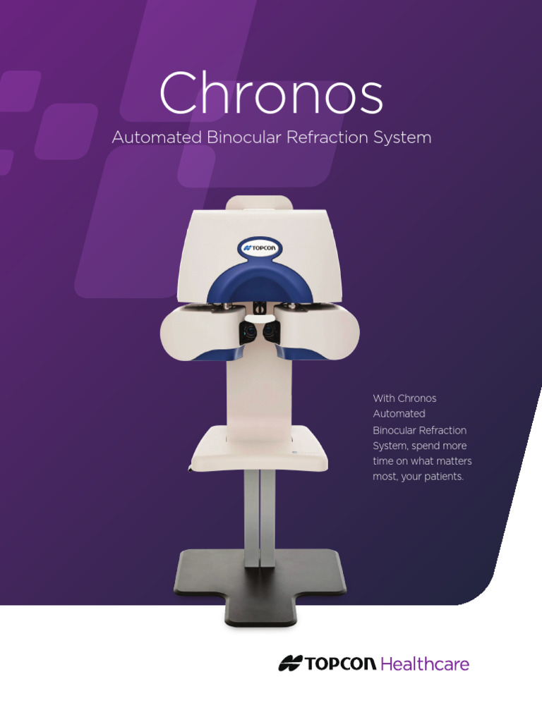 Chronos Brochure Americas Dec20 | PDF | Ophthalmology | Human Eye