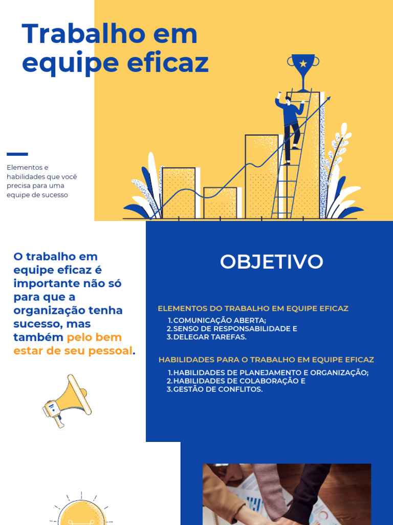 Trabalho em Equipe Eficaz - Presencial | PDF | Comentários | Liderança