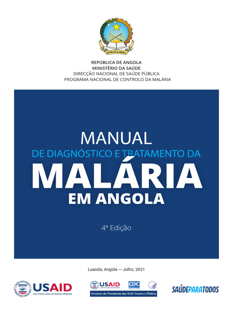 Manual de Diagnóstico e Tto da Malária - 2022 013722 formatado | PDF
