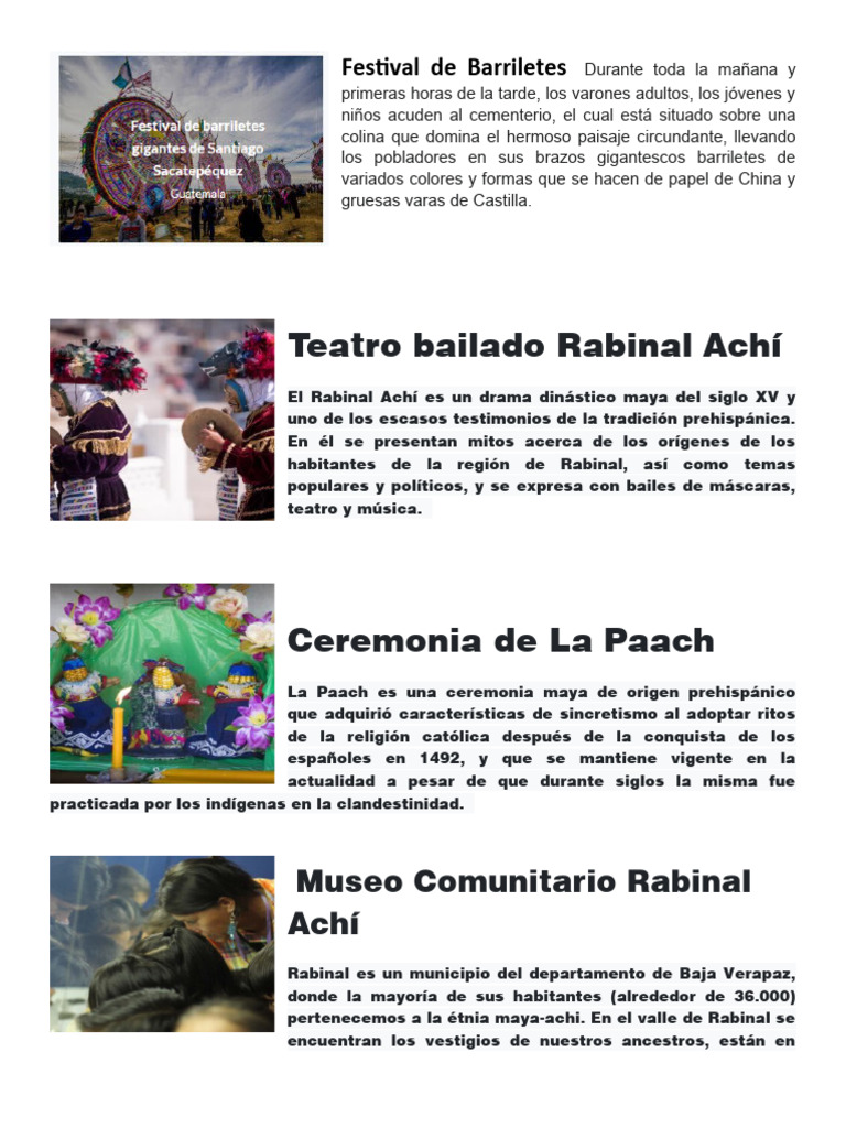 10 Patrimonios Guatemaltecos | PDF | Guatemala | Civilización maya