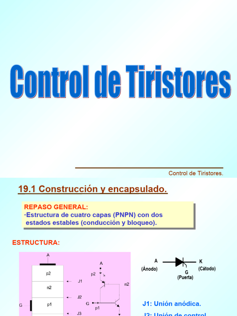 Clase 3 Control de Scrs | PDF