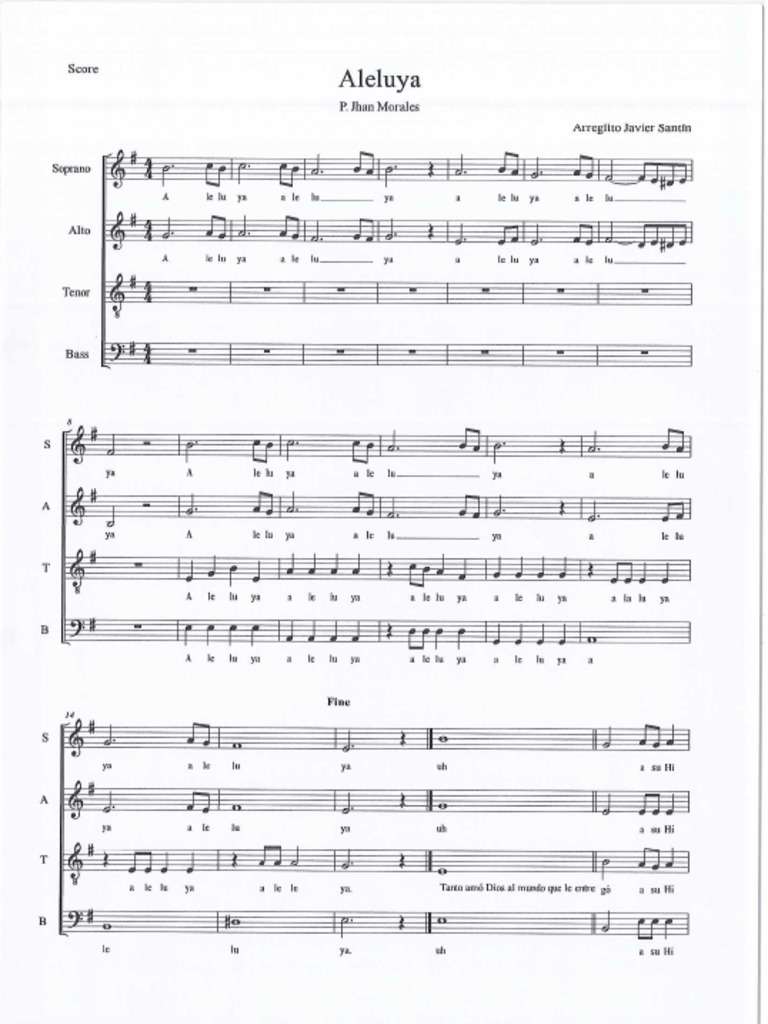 Aleluya Javier Santin | PDF