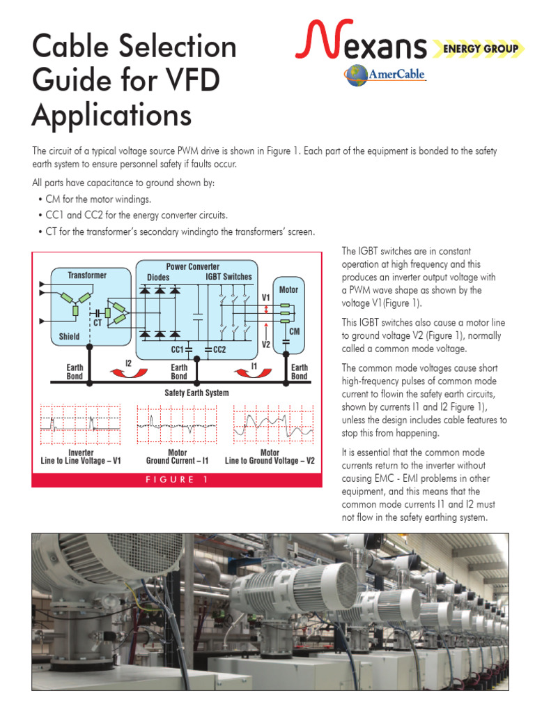 VFD Cable Selection Guide | PDF | Computers