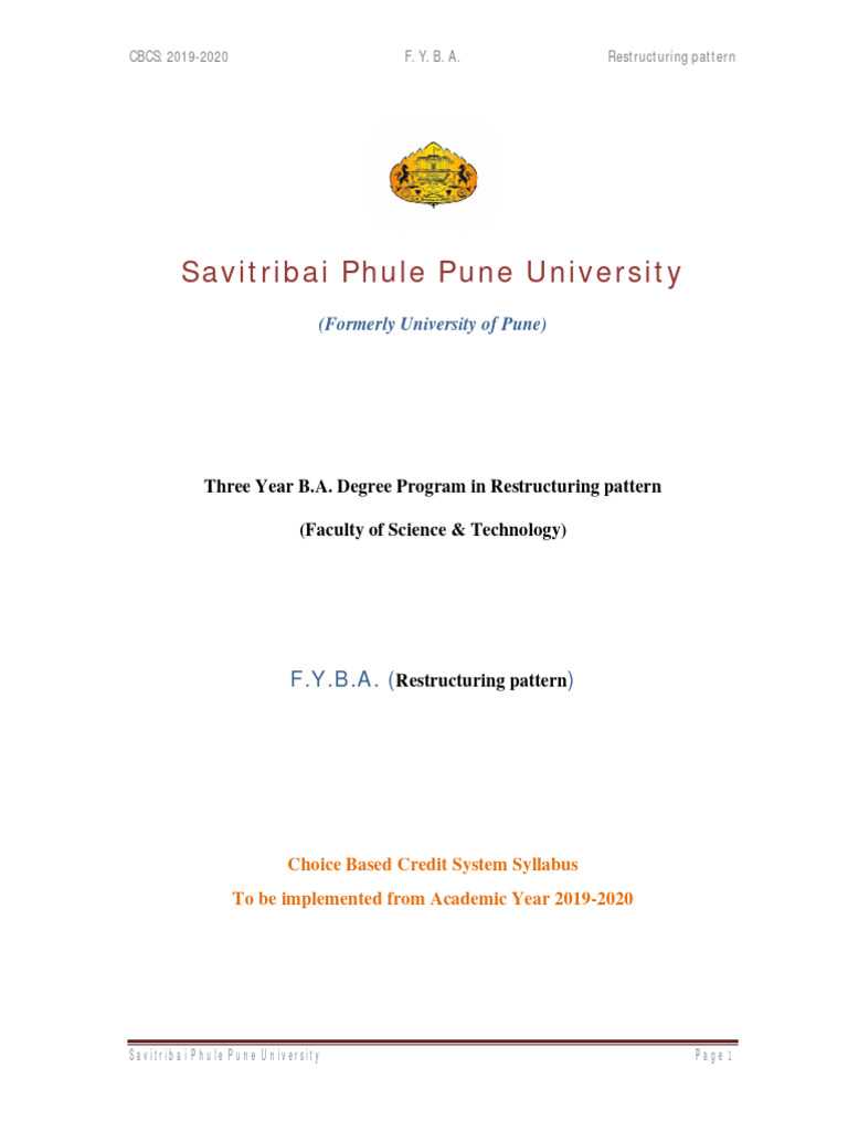 F.Y.B.a. Restructure Pattern - 24.092019 | PDF | Rectifier | Amplifier