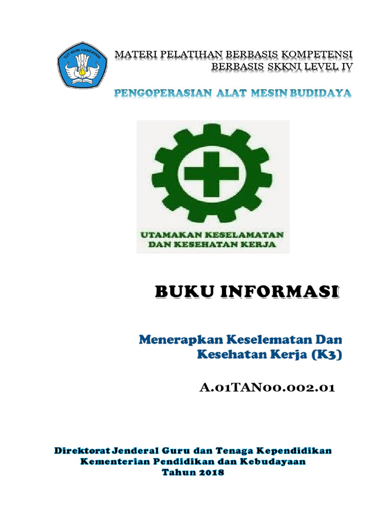 02 Buku Informasi Menerapkan K3 | PDF | Komputer