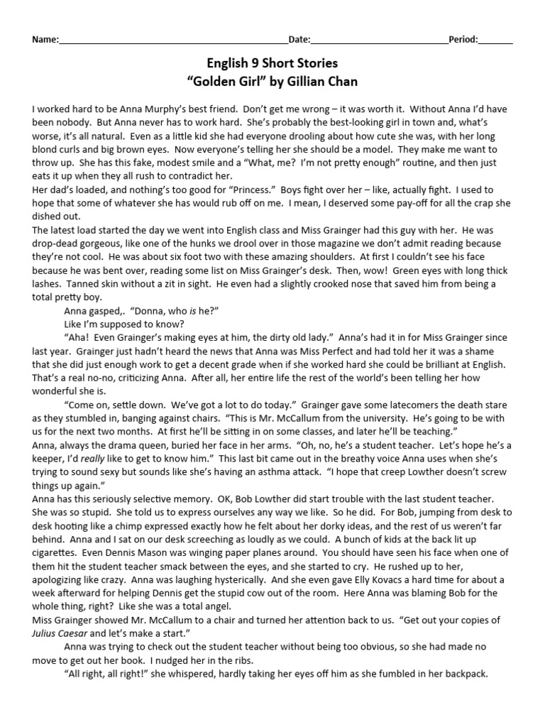 Golden Girl | PDF | Mystery, Thriller & Crime Fiction