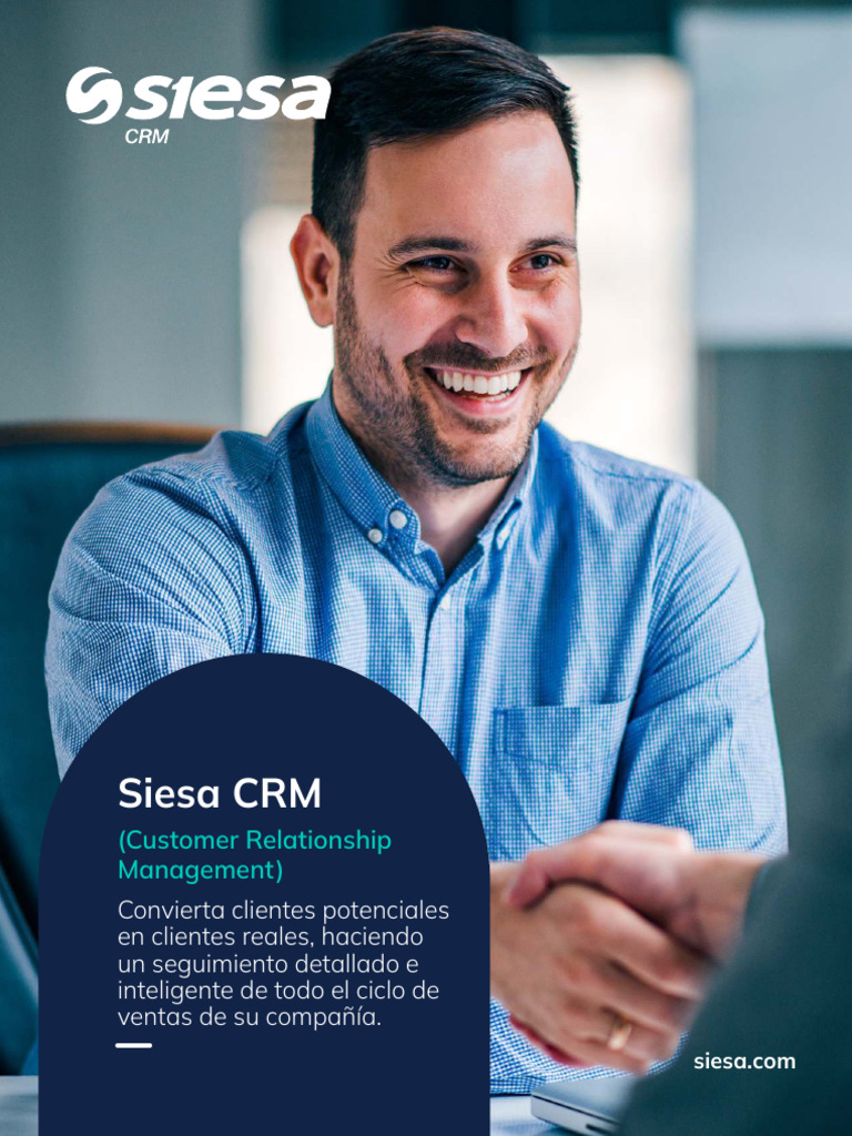 Brochure Siesa CRM | PDF | Gestión de la relación con el cliente | Gestión de tecnología de la ...