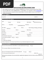 KUTRRH Employment Application Form | PDF | Bachelor's Degree | Diploma