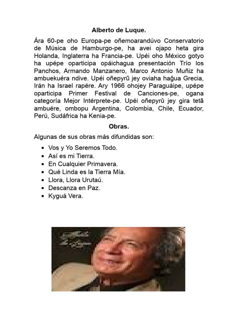 Alberto de Luque | PDF