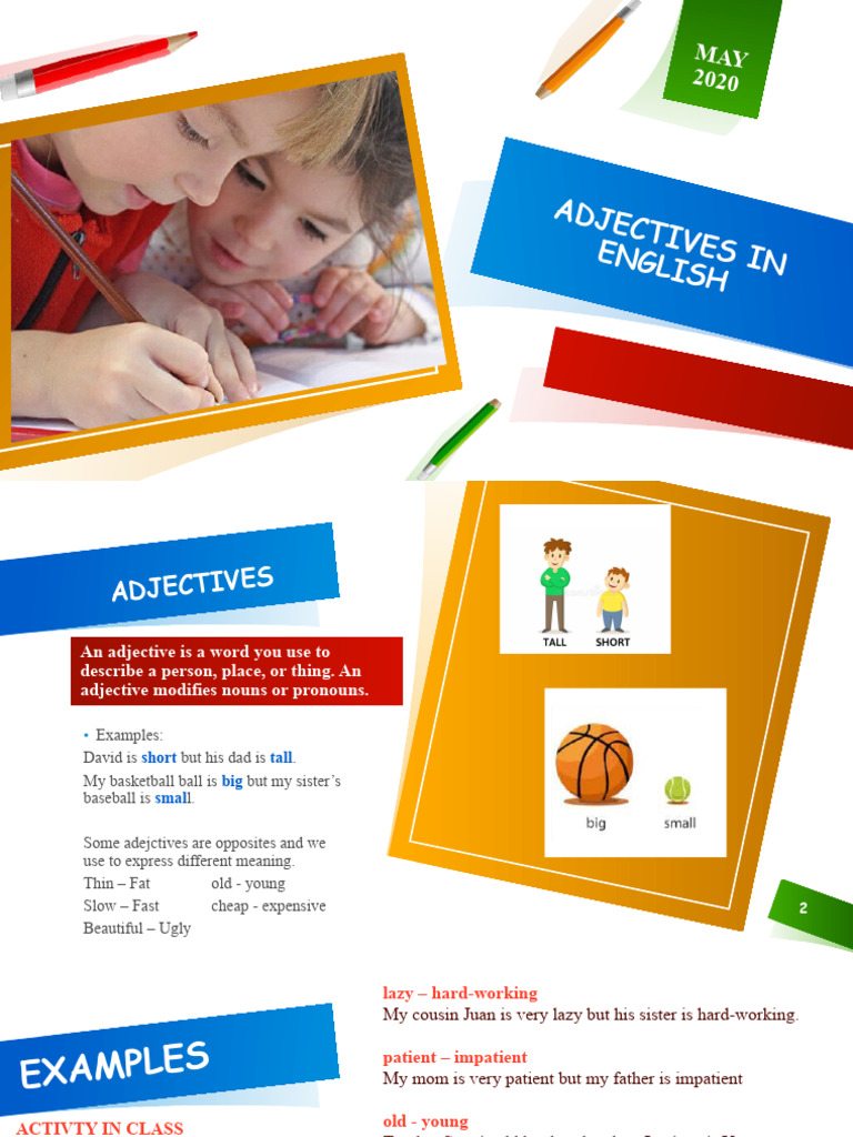 Adjectives, Opposites | PDF | Adjective | Semantic Units