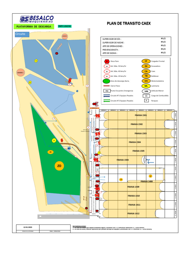 Plan de Transito Minero | PDF