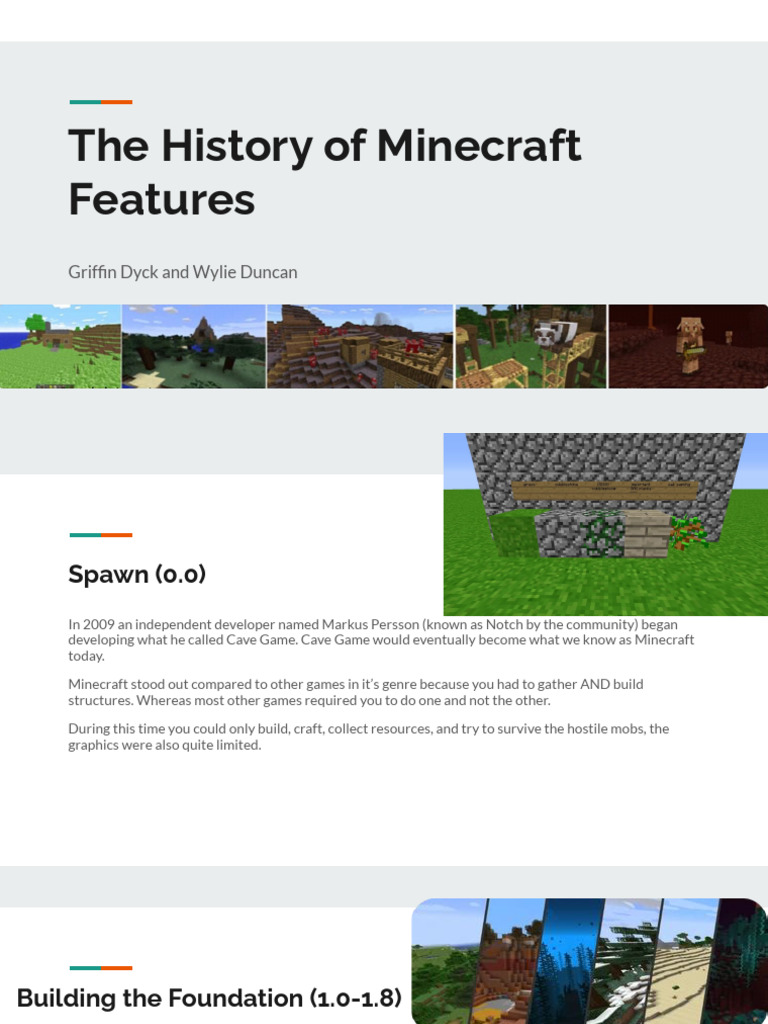 3508 Micro Teach Presentation | PDF | Minecraft