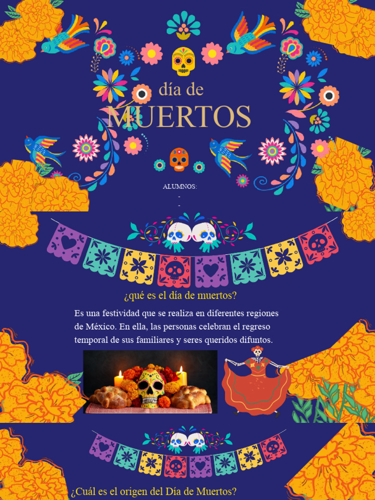 Actividades y tradiciones del Día de Muertos | PDF | México | Aspectos ...