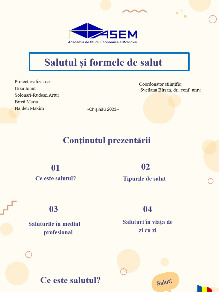 Salutul Si Tipurile de Salut | PDF