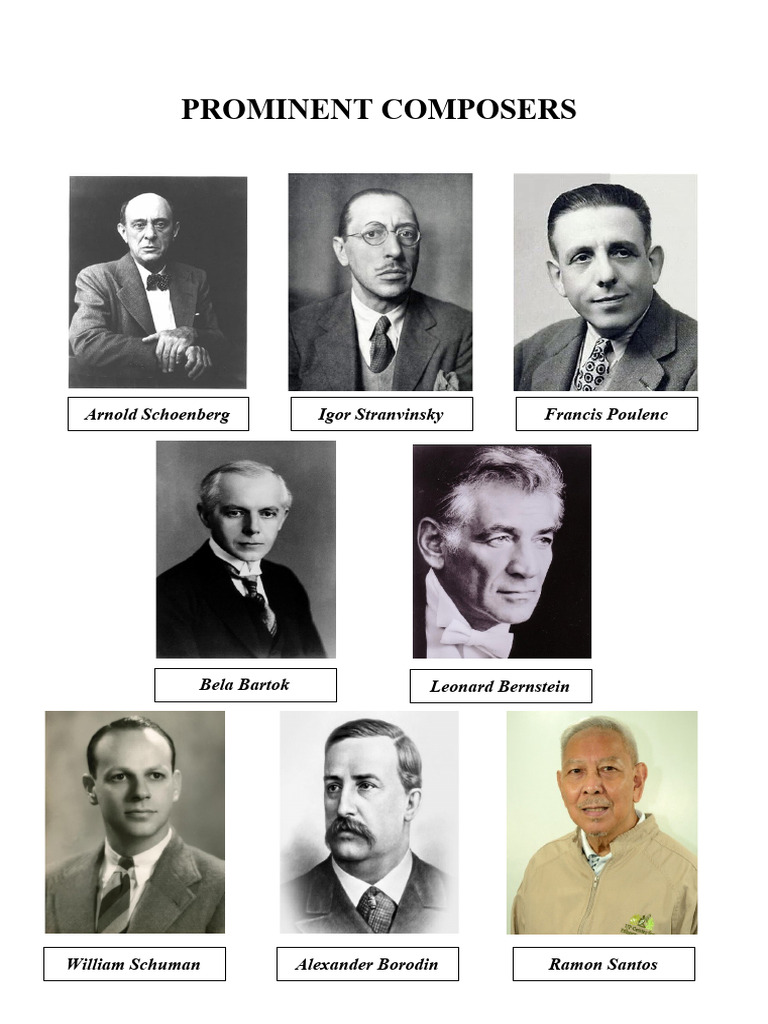 Prominent Composers | PDF