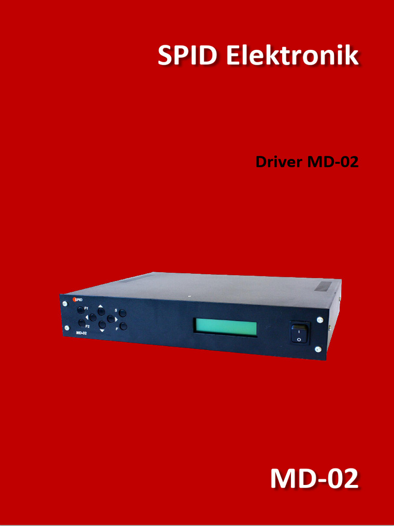 Manual MD 02 EN | PDF | Port (Computer Networking) | Usb
