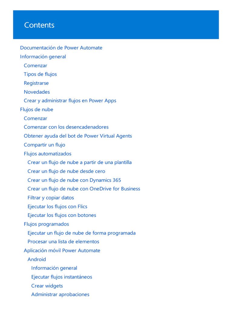 Comenzar Con Power Automate | PDF | Microsoft Excel | Computación en la ...