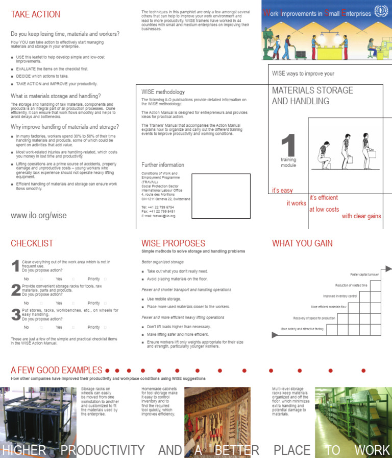 Optimize Materials Storage for Productivity | PDF | Occupational Safety ...