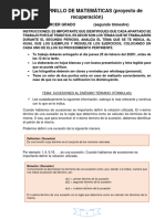 Fórmulas del Término N-ésimo | PDF | Secuencia | Función (Matemáticas)