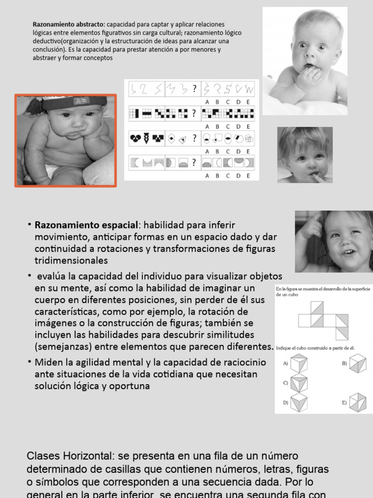 Ejemplo Ejercicios de Razonamiento Abstracto | PDF