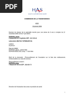 Sirop Terpone : Indications et Posologie | PDF | Médecine | Pharmacologie