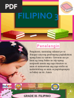Filipino Grade3 Activity Sheets | PDF