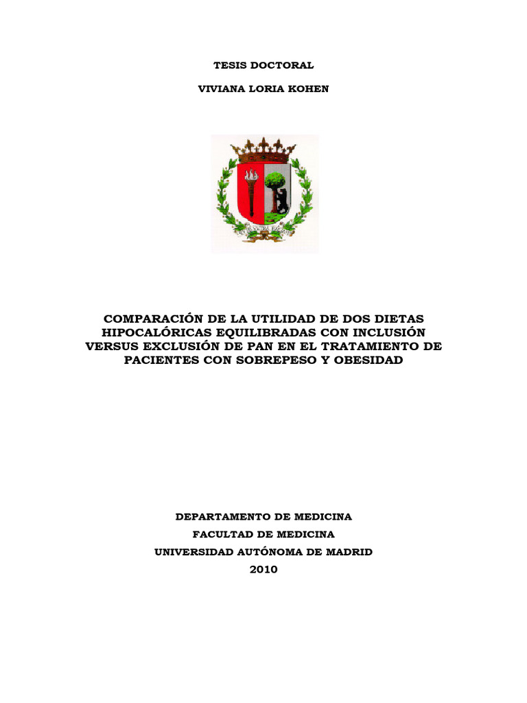 Loria 2010 | Descargar gratis PDF | Obesidad | Nutrición