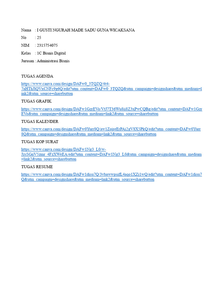 Tugas Teknologi Digital Sadu | PDF