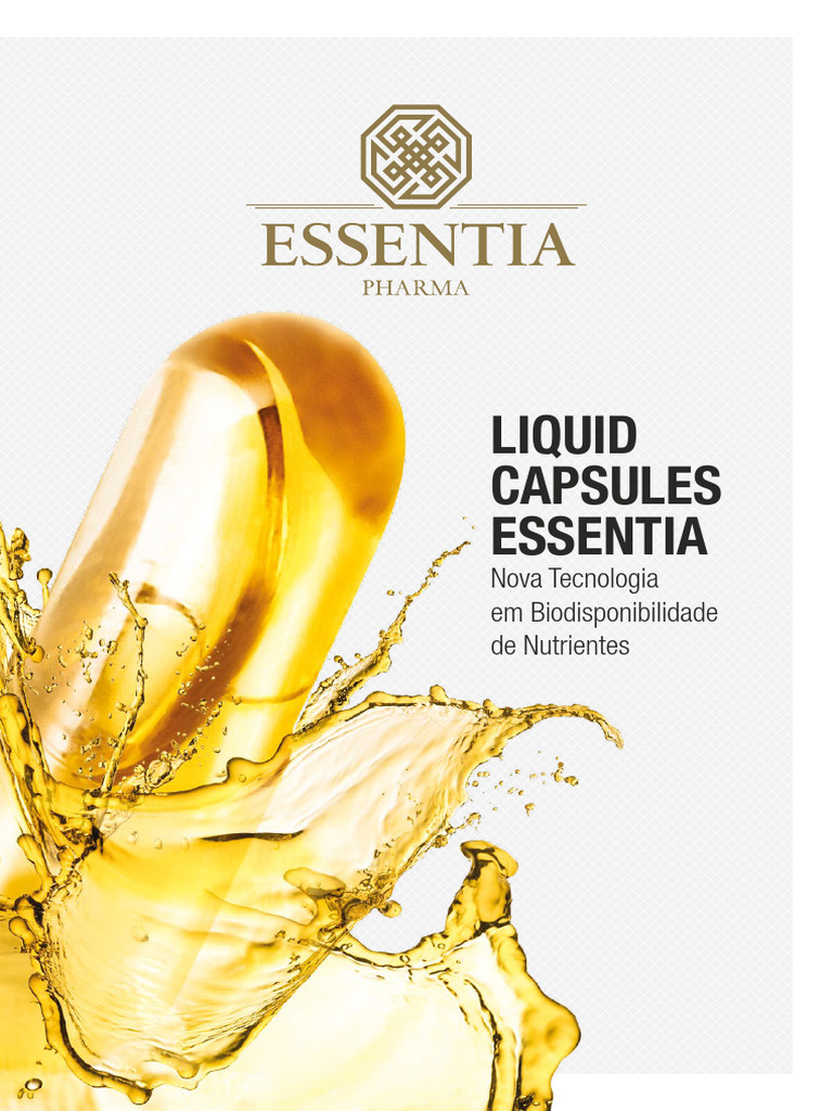 Liquid Caps | PDF | Química | Produtos naturais
