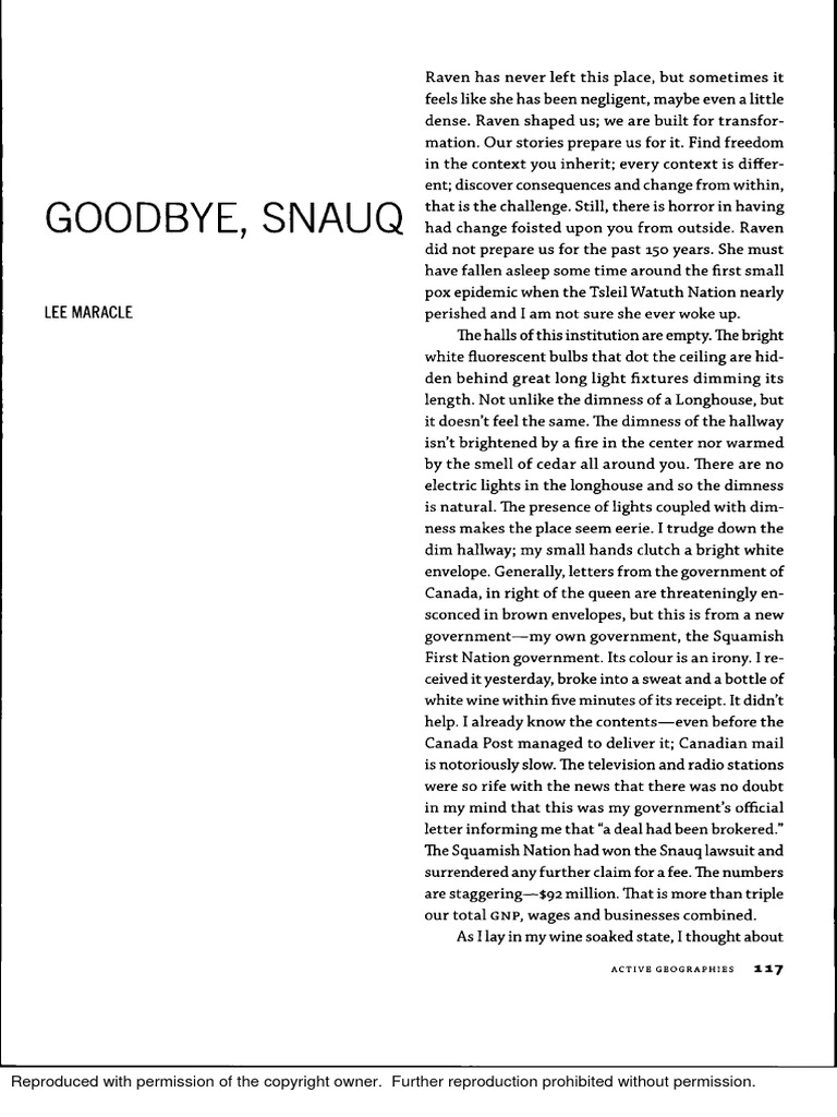 GOODBYE, SNAUQ-annotated | PDF