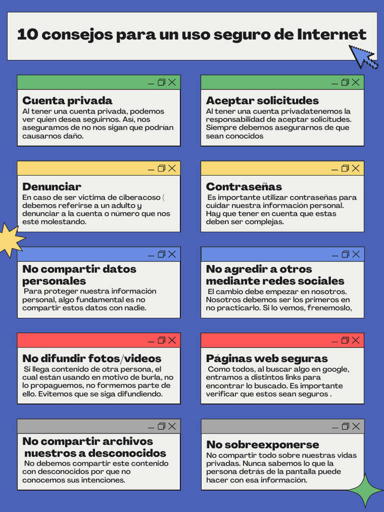 10 Consejos para Un Uso Seguro de Internet | PDF